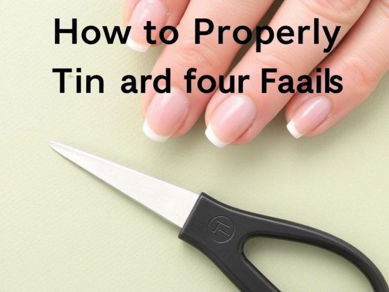 How to Properly Trim and File Your Nails: Step-by-Step Guide